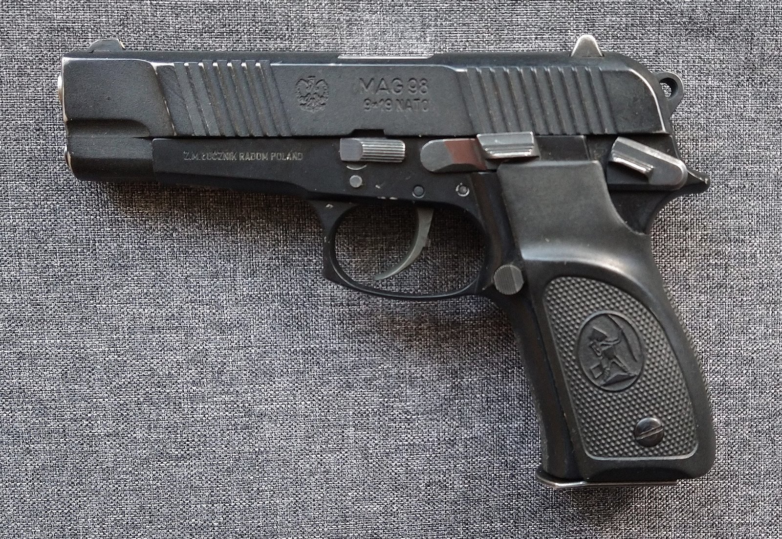 Virtual Museum - Broń XX wieku - Pistolet MAG-98
